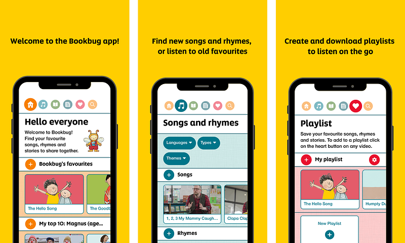 Free Bookbug App – Songs, rhymes and stories on the go - Scottish Book ...