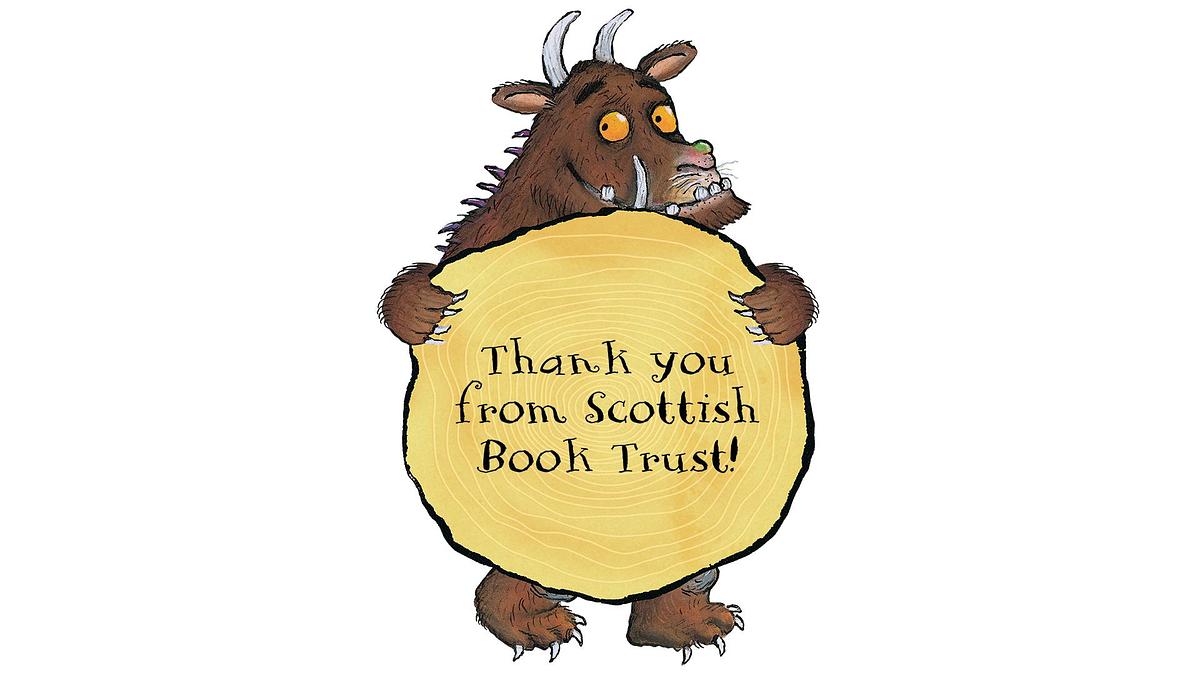 Thank you so much! - Scottish Book Trust