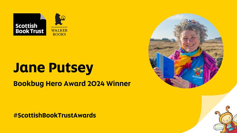 Announcing the winner: Bookbug Hero Award 2024 - Scottish Book Trust
